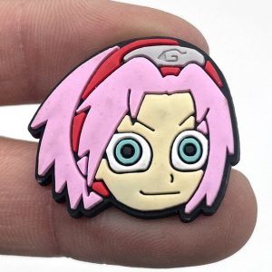 Akatsuki Crocs Charms - Cute Shoe Cosplay Accessory Buckles for Croc ...