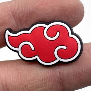 Akatsuki Crocs Charms - Cute Shoe Cosplay Accessory Buckles for Croc ...