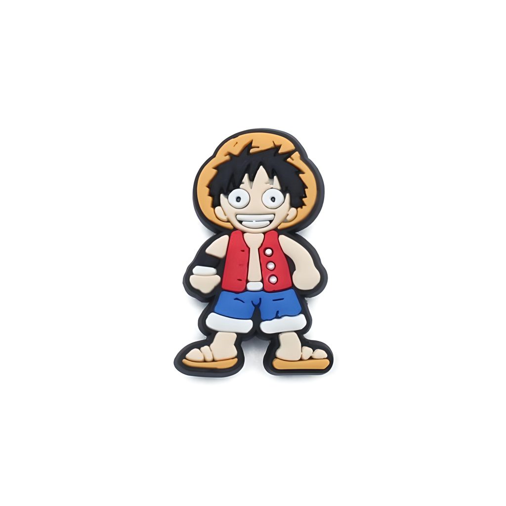 One Piece Crocs Charms – Luffy Anime Accessories PVC Crocs Charm ...
